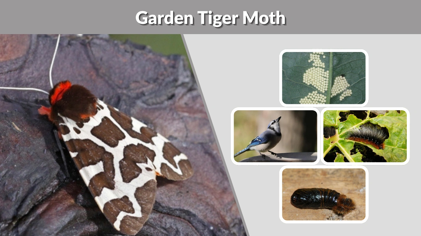 Garden Tiger Moth Identification Life Cycle Caterpillar Garden Tiger Moth Identification Life Cycle Caterpillar