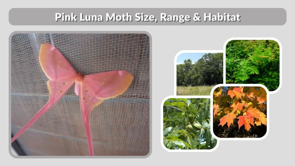 Pink Luna Moth: Identification, Caterpillar & Variants