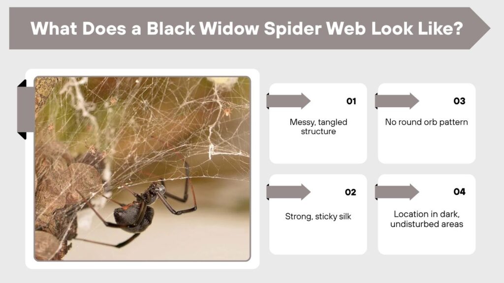Black Widow Spider Web: Pattern, Identification, and Safety